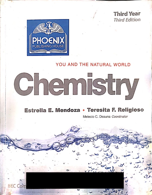 Chemistry Textbook (Grade 9), Hobbies & Toys, Books & Magazines, Textbooks on Carousell