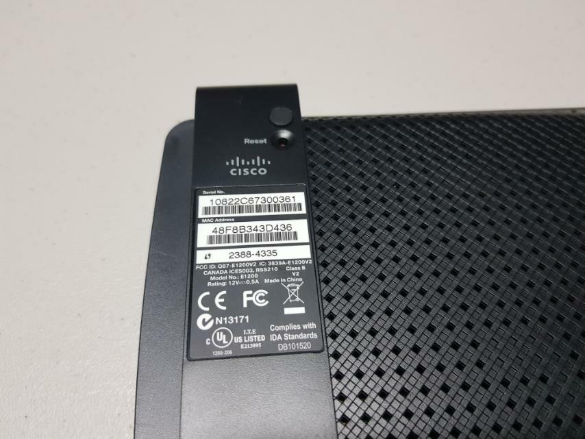 Cisco Linksys E1200 Wifi Router, Computers & Tech, Parts & Accessories ...