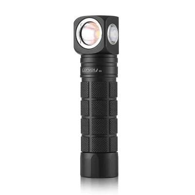 Convoy H1 L-Shape LED Flashlight + Headlamp, Sports Equipment, Hiking ...