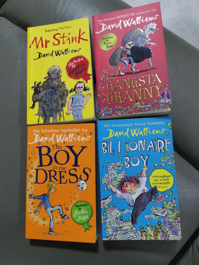 David Walliams Story Books (eg Billionaire Boy, Gangster Granny, etc ...