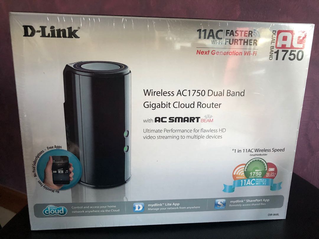 D-Link Wireless AC1750 Dual Band Router, Computers & Tech, Parts ...