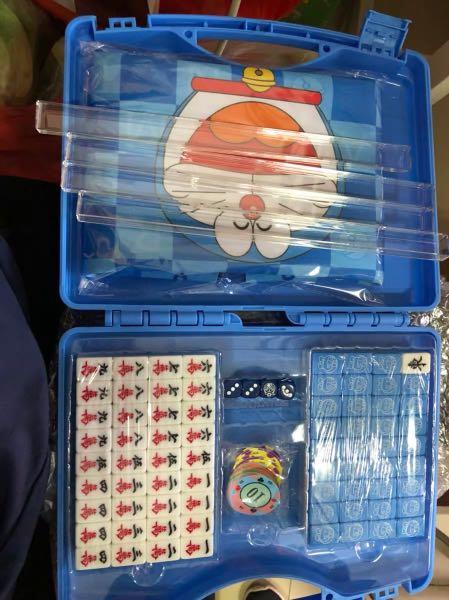 Doraemon Mini Mahjong Set, Toys & Games, Board Games & Cards on Carousell