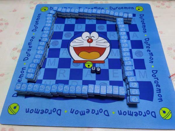 Doraemon Mini Mahjong Set, Toys & Games, Board Games & Cards on Carousell