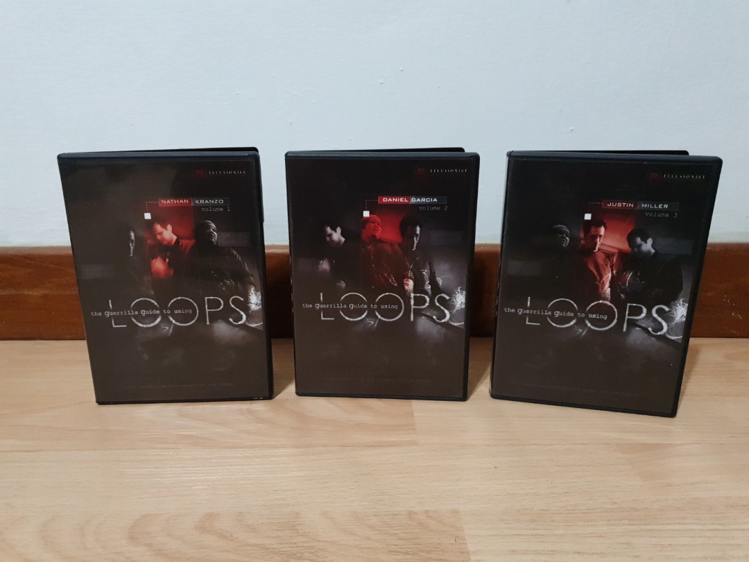 Ellusionist Magic DVDs (Loops Vol 1 - 3), Hobbies & Toys, Music & Media ...
