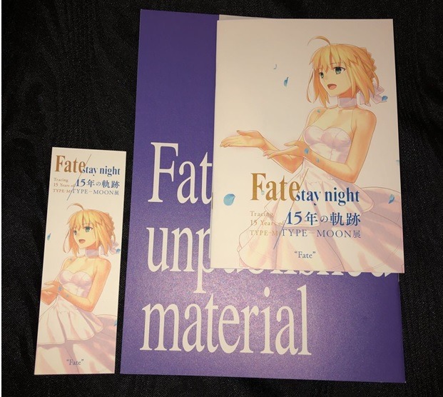 FGO Fate Show TYPE-MOON展 第1期 来場特典Unpublished Material 2019, 興趣及遊戲, 收藏品及紀念品, 明星周邊 - Carousell