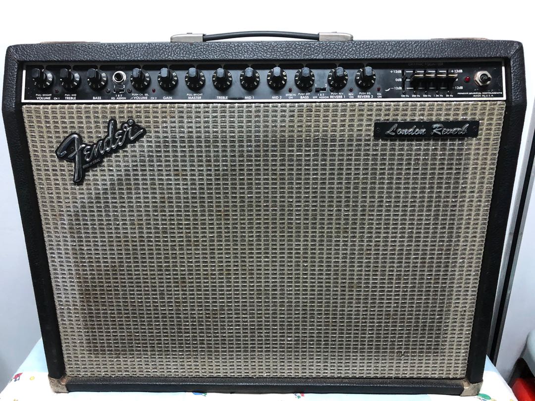 Fender 1983 London Reverb Guitar Amp, Hobbies & Toys, Music & Media ...