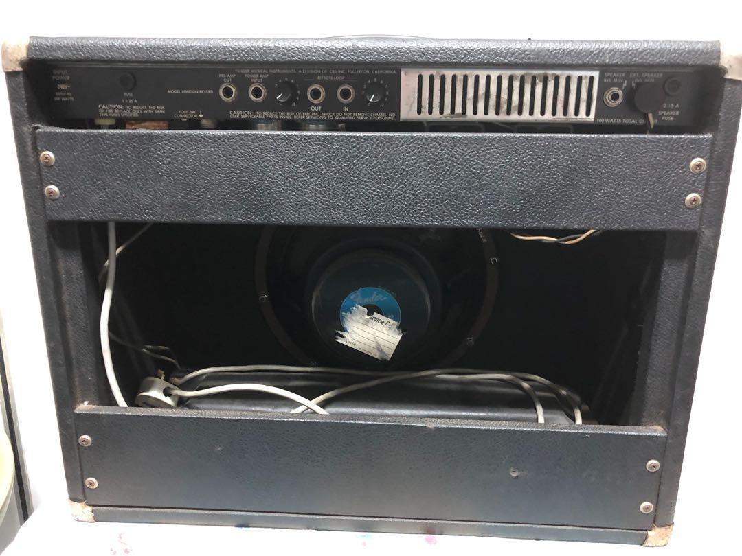 Fender 1983 London Reverb Guitar Amp, Hobbies & Toys, Music & Media ...