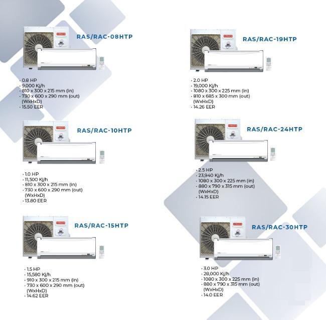 HITACHI Royal Inverter Split Type Aircon FULL DC with FREE INSTALLATION, TV & Home Appliances ...