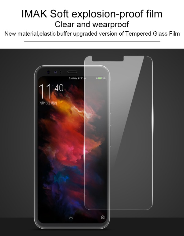 Imak Soft Screen Protector Full Explosion Proof Coverage, Mobile Phones ...