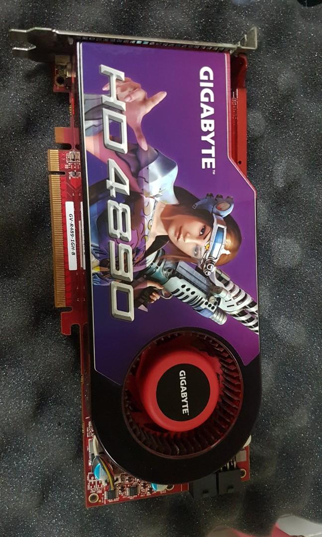 GPU gigabytes HD 4890, Computers & Tech, Parts & Accessories ...