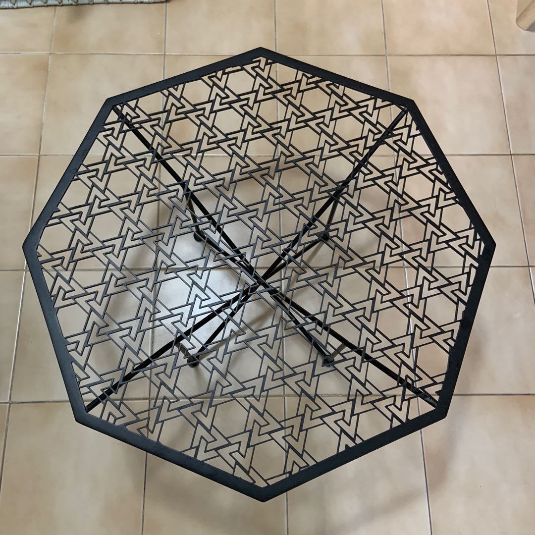 Grafunkt metalwork coffee table, Preloved, Furniture & Home Living ...