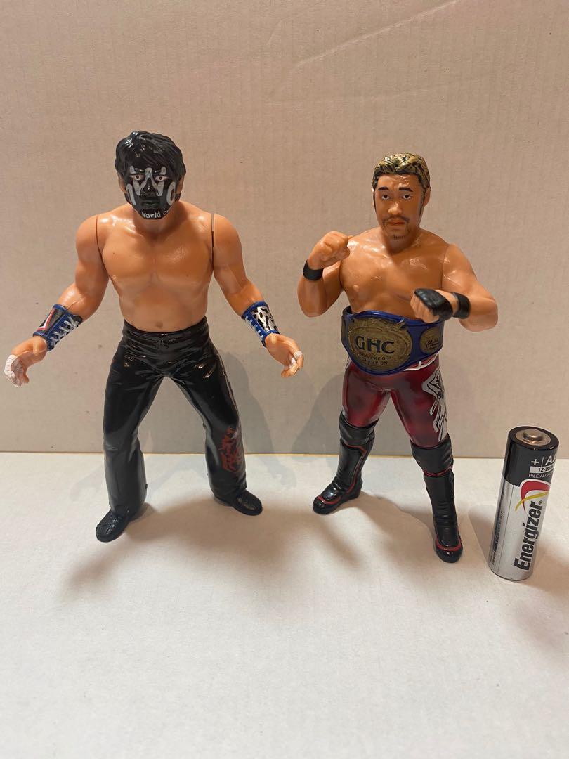2 x figures Great Muta Keiji Muto New World Order Japan Wrestling WWE ...