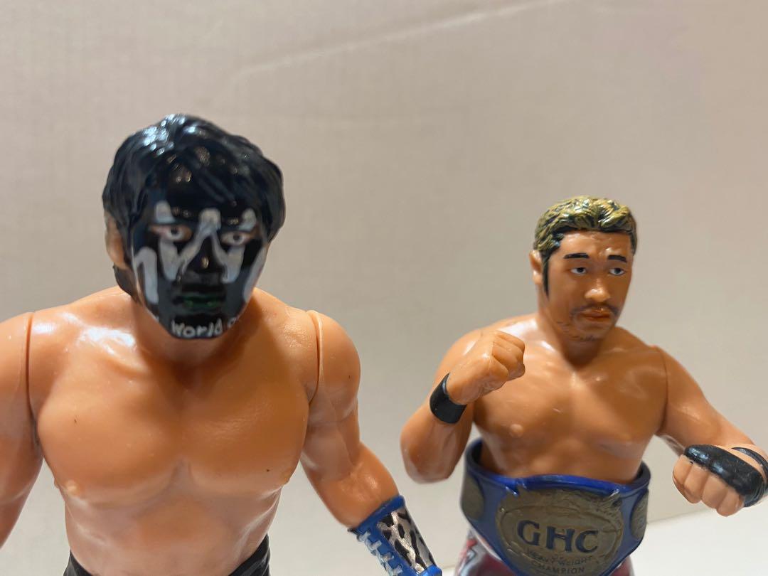 2 x figures Great Muta Keiji Muto New World Order Japan Wrestling WWE ...