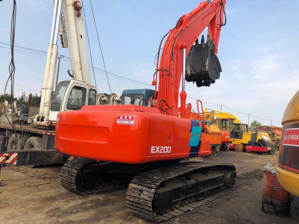 Hitachi Backhoe Excavator EX200 EX 200 Back hoe, Commercial ...