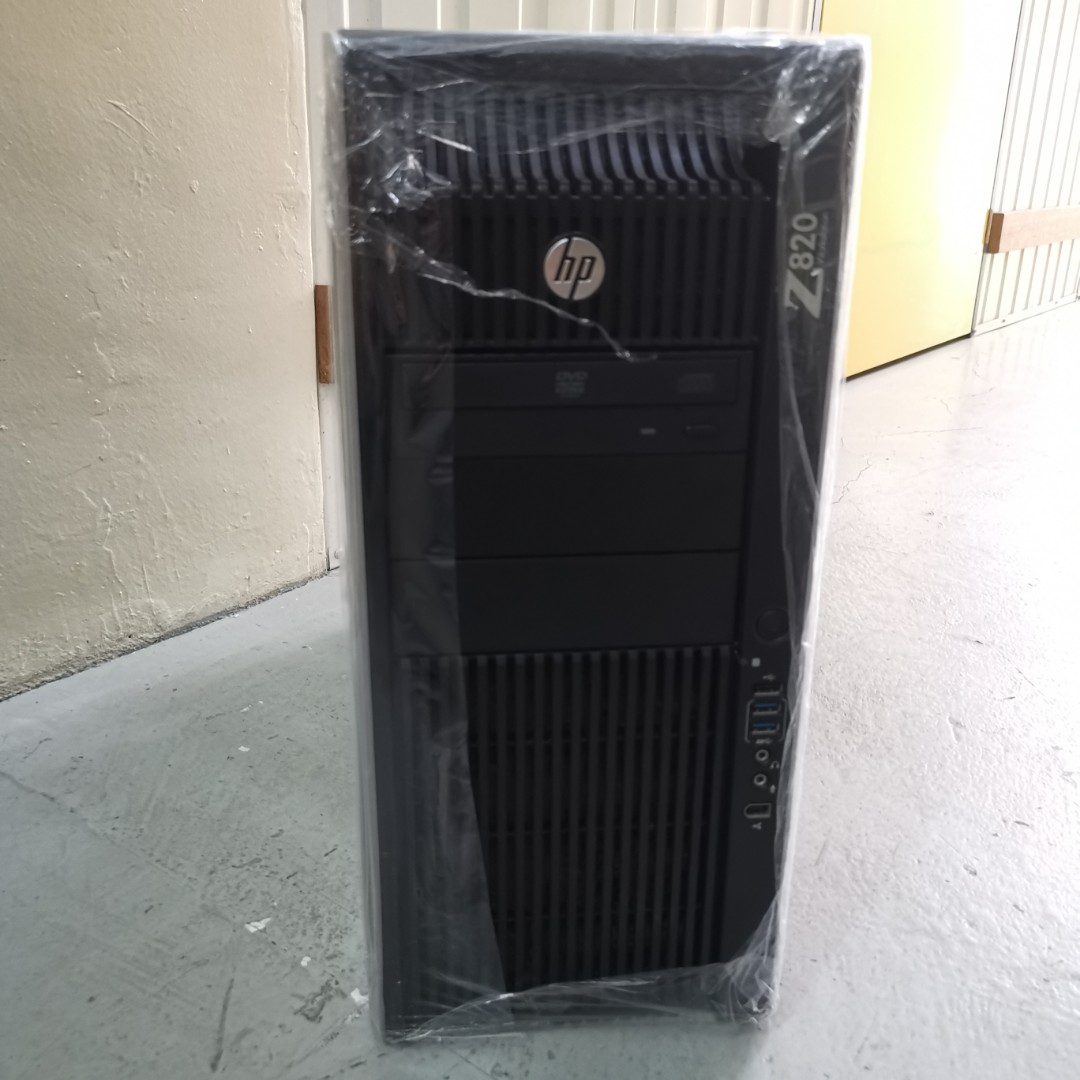 HP Z820 Workstation, Dual Xeon E5-2696 v2, 24 Cores 48 Threads, 256GB ...