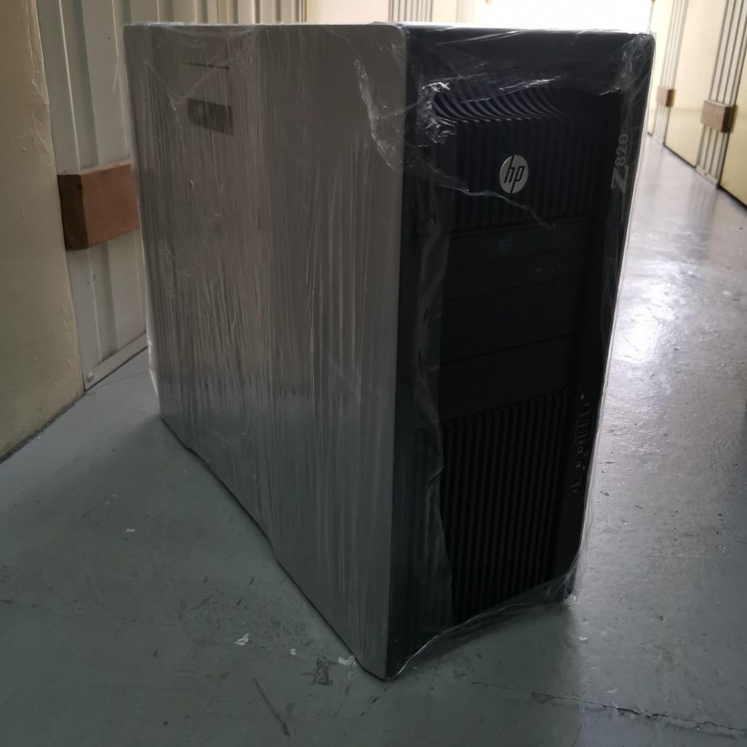HP Z820 Workstation, Dual Xeon E5-2696 v2, 24 Cores 48 Threads, 256GB ...