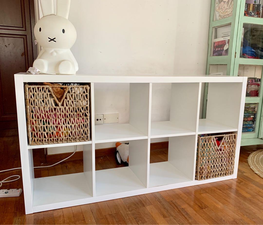 IKEA long storage cabinet, Furniture & Home Living, Furniture, Shelves ...