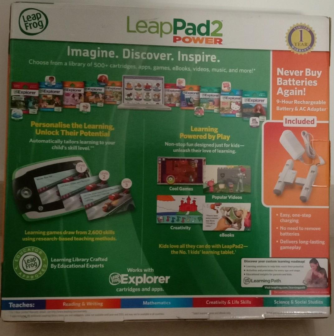 Leap Frog LeapPad2 Power, Hobbies & Toys, Toys & Games on Carousell
