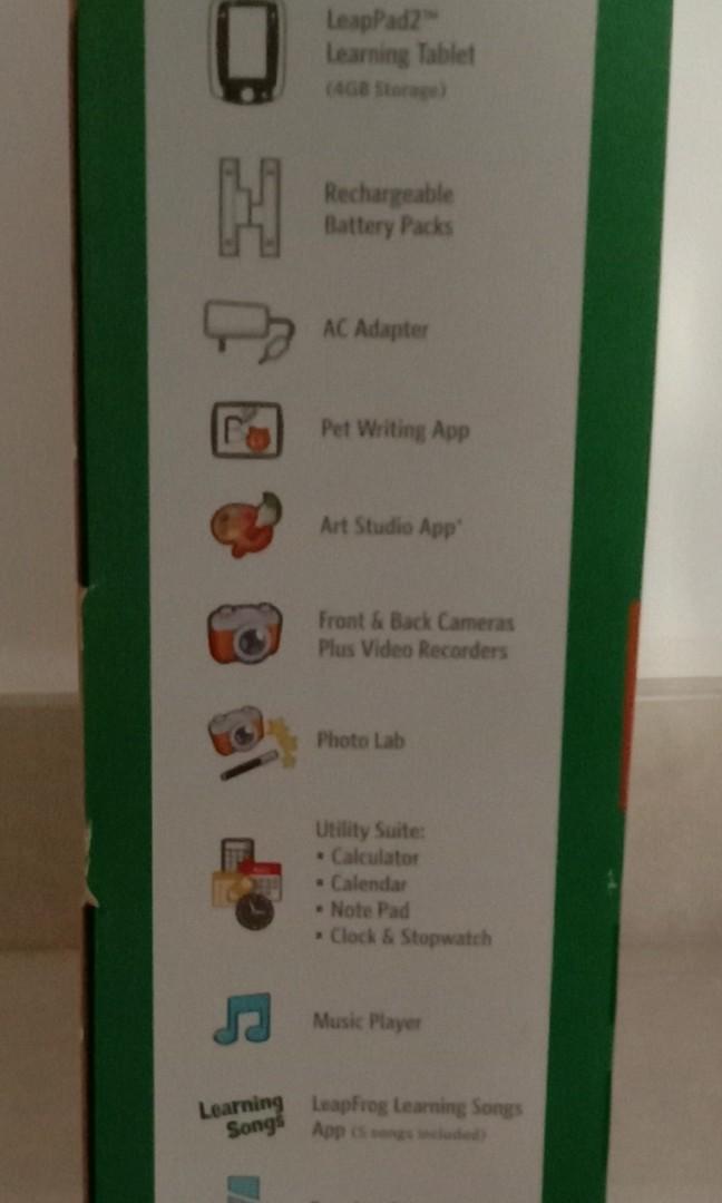 Leap Frog LeapPad2 Power, Hobbies & Toys, Toys & Games on Carousell