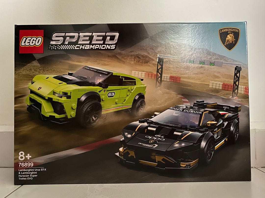 LEGO Lamborghini Urus ST-X & Huracan Super Trofeo EVO #76899, Hobbies ...