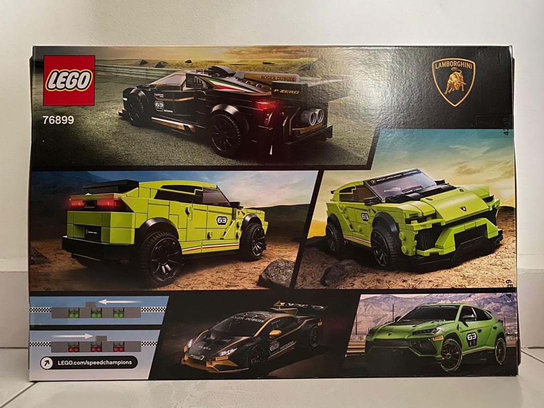 LEGO Lamborghini Urus ST-X & Huracan Super Trofeo EVO #76899, Hobbies ...