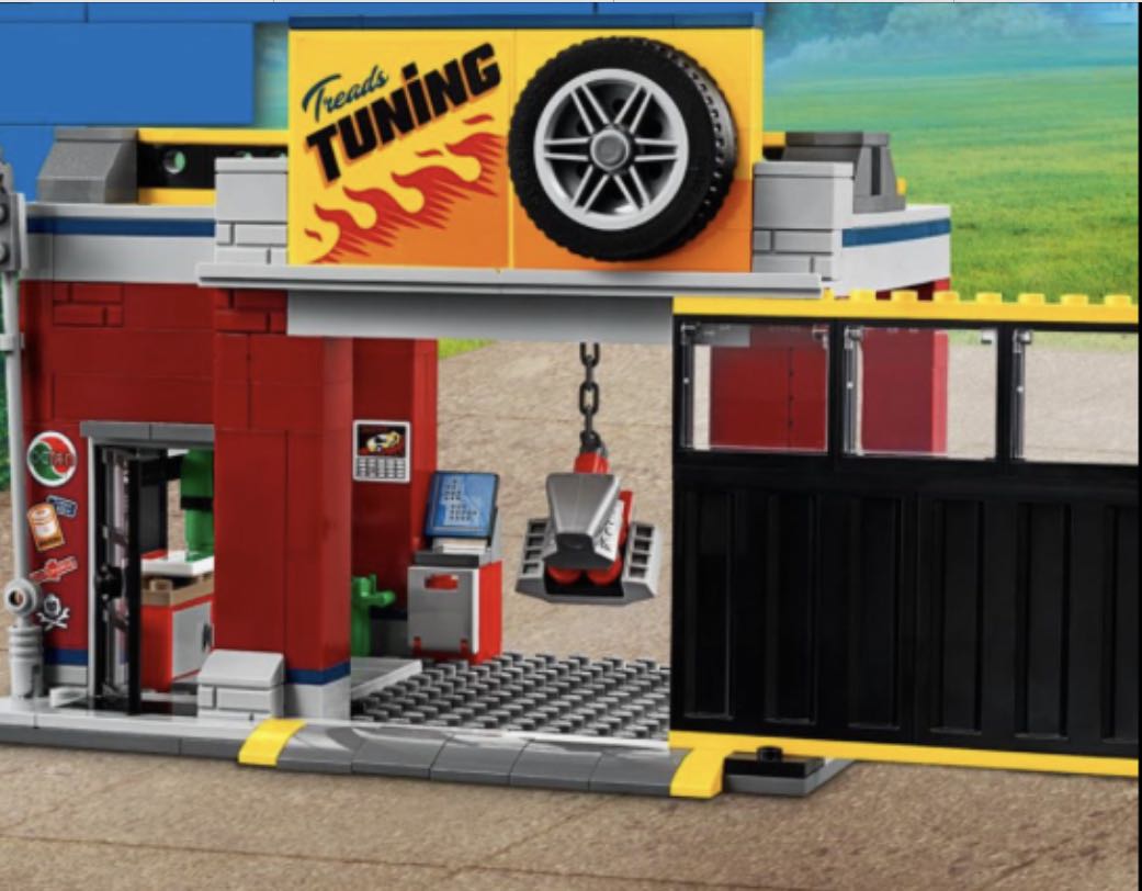 Lego Tuning Garage 60258 (Building only), Toys & Games, Bricks ...