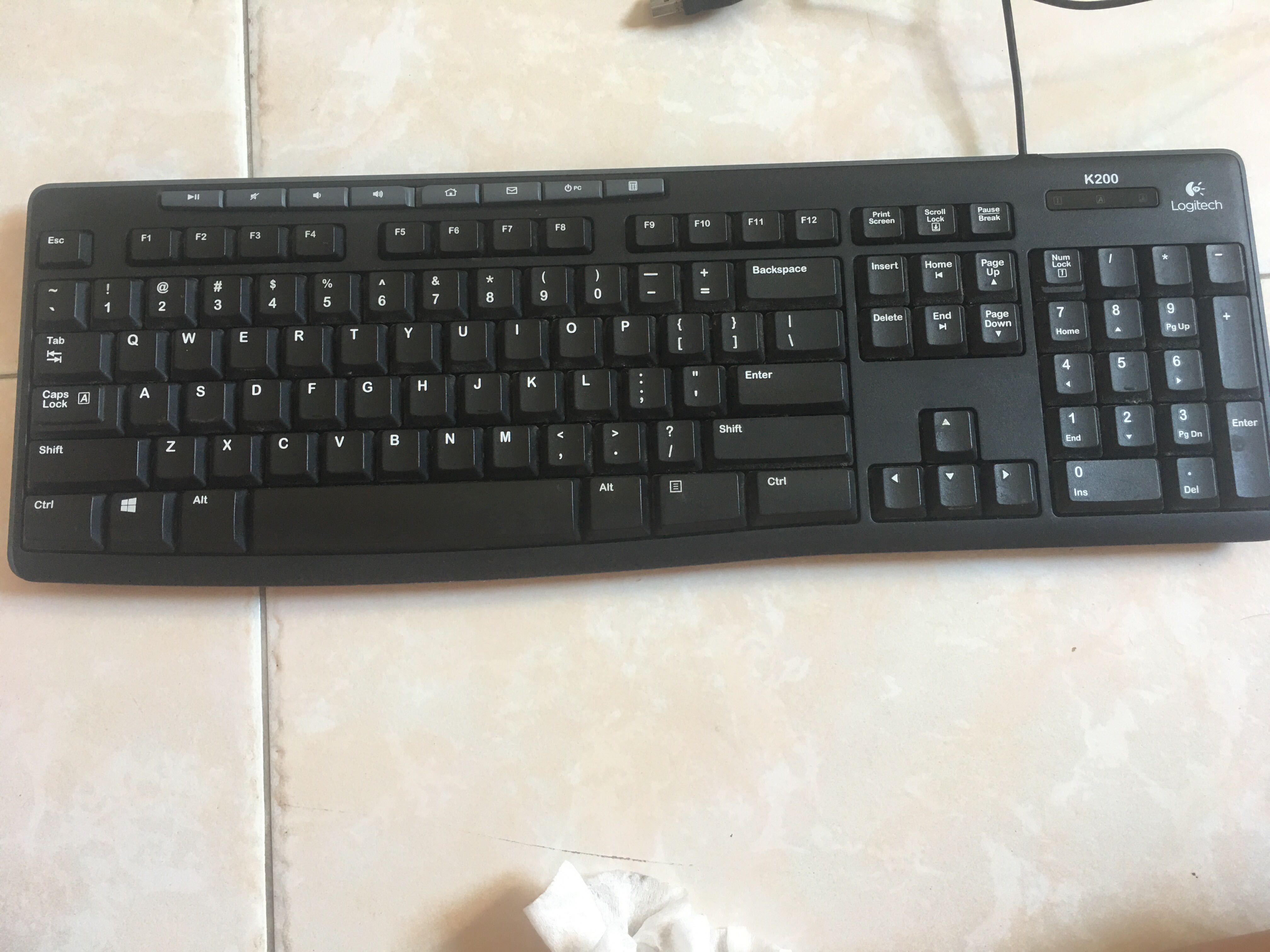 Logitech Keyboard K200 Computers And Tech Parts And Accessories Computer Keyboard On Carousell
