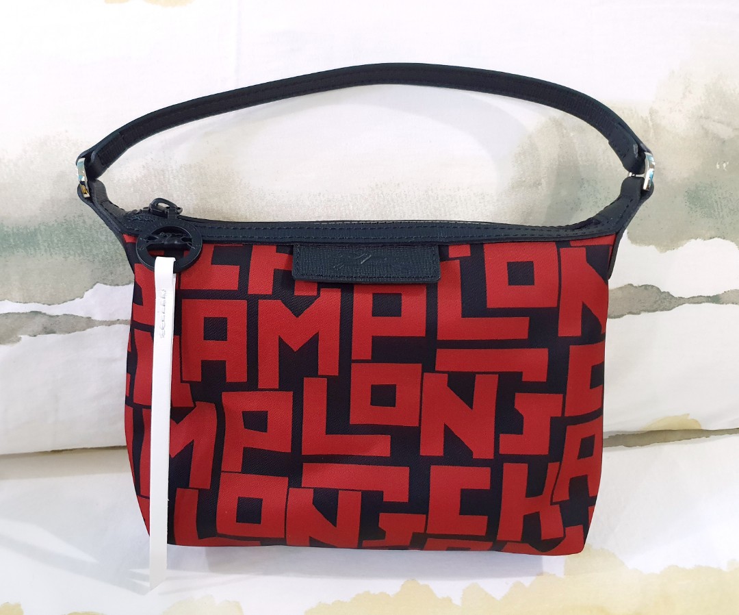 Longchamp Mini Le Pliage Logo Nylon Shoulder Bag, Women's Fashion, Bags ...