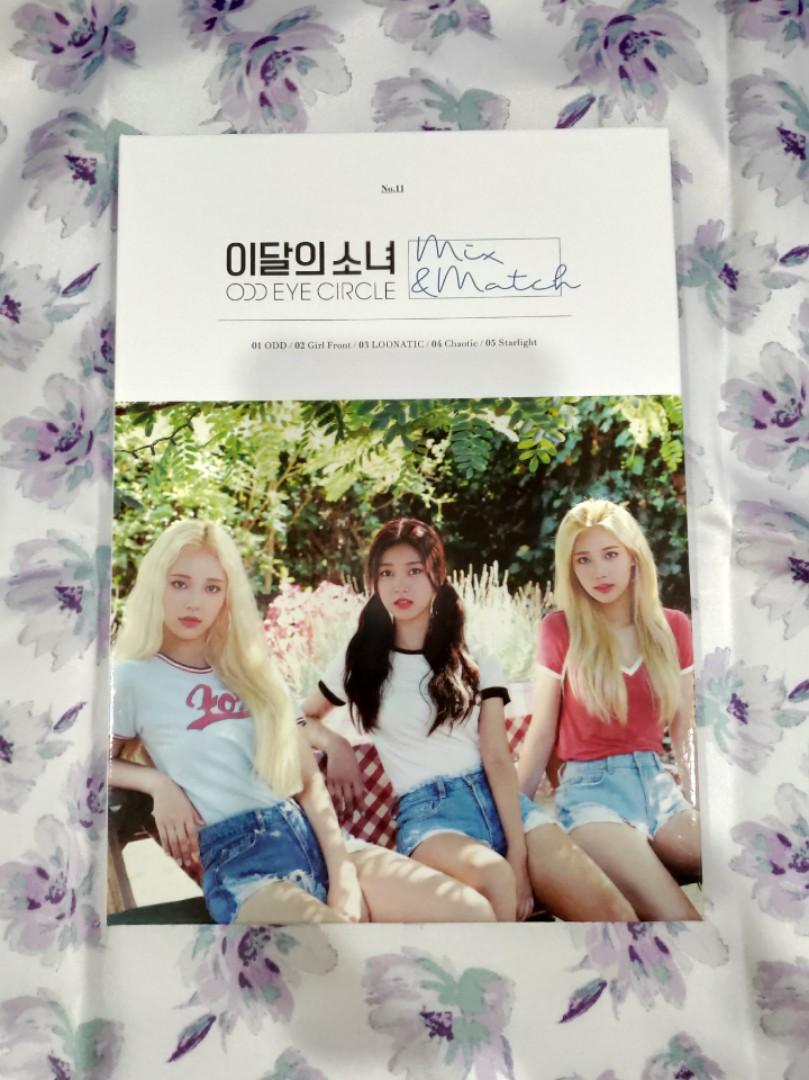 LOONA OEC ODD EYE CIRCLE MIX & MATCH ALBUM, Hobbies & Toys, Memorabilia & Collectibles, K-Wave ...