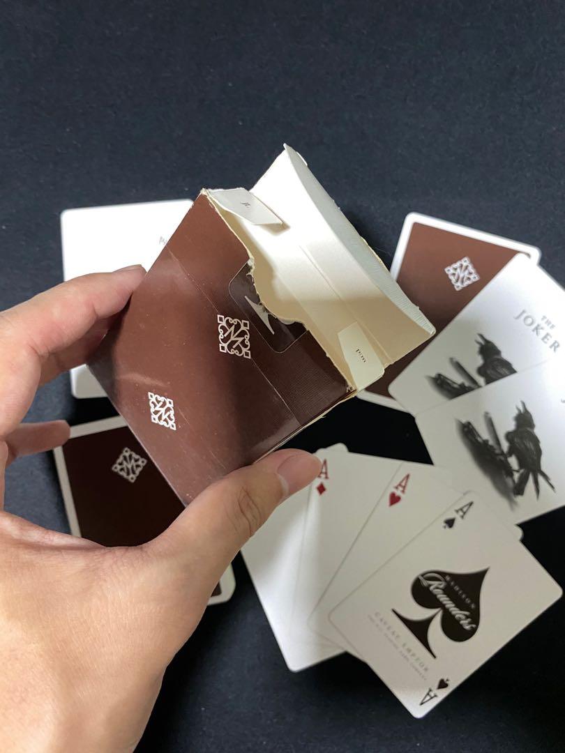 Madison Rounders Playing Cards (Brown), Hobbies & Toys, Toys & Games on ...