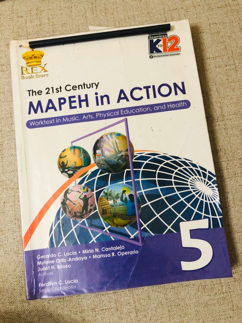 MAPEH in Action for Grade 5, Hobbies & Toys, Books & Magazines, Travel & Holiday Guides on Carousell