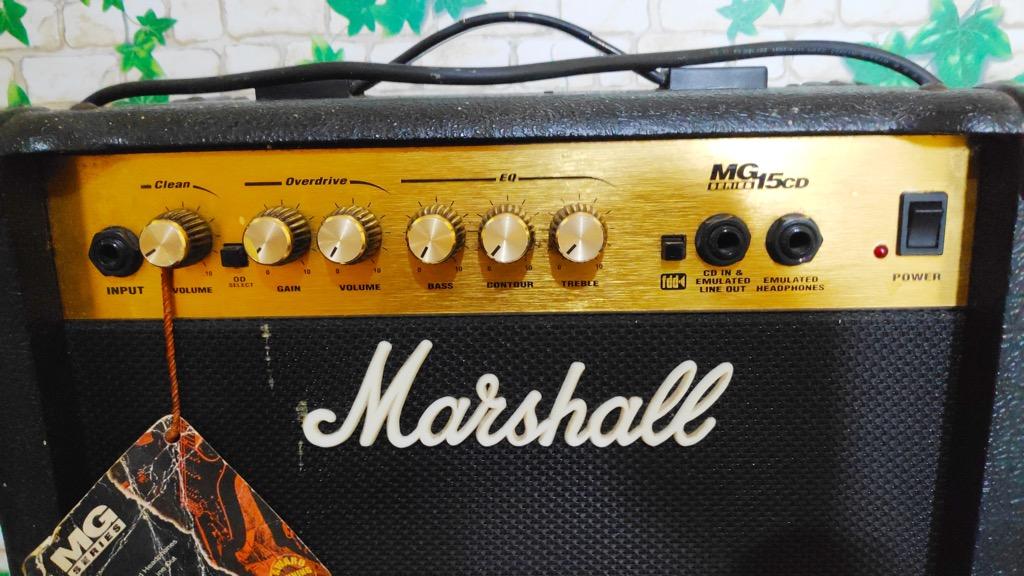 Marshall MG15CD 45 Watt Guitar Amplifier, Hobbies & Toys, Music & Media ...
