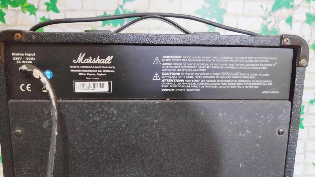 Marshall MG15CD 45 Watt Guitar Amplifier, Hobbies & Toys, Music & Media ...