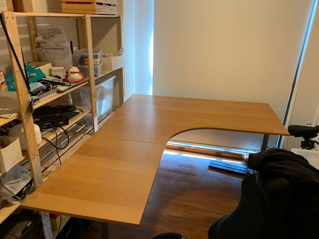 Free! Massive 2M x 2M study table, Furniture & Home Living, Furniture ...