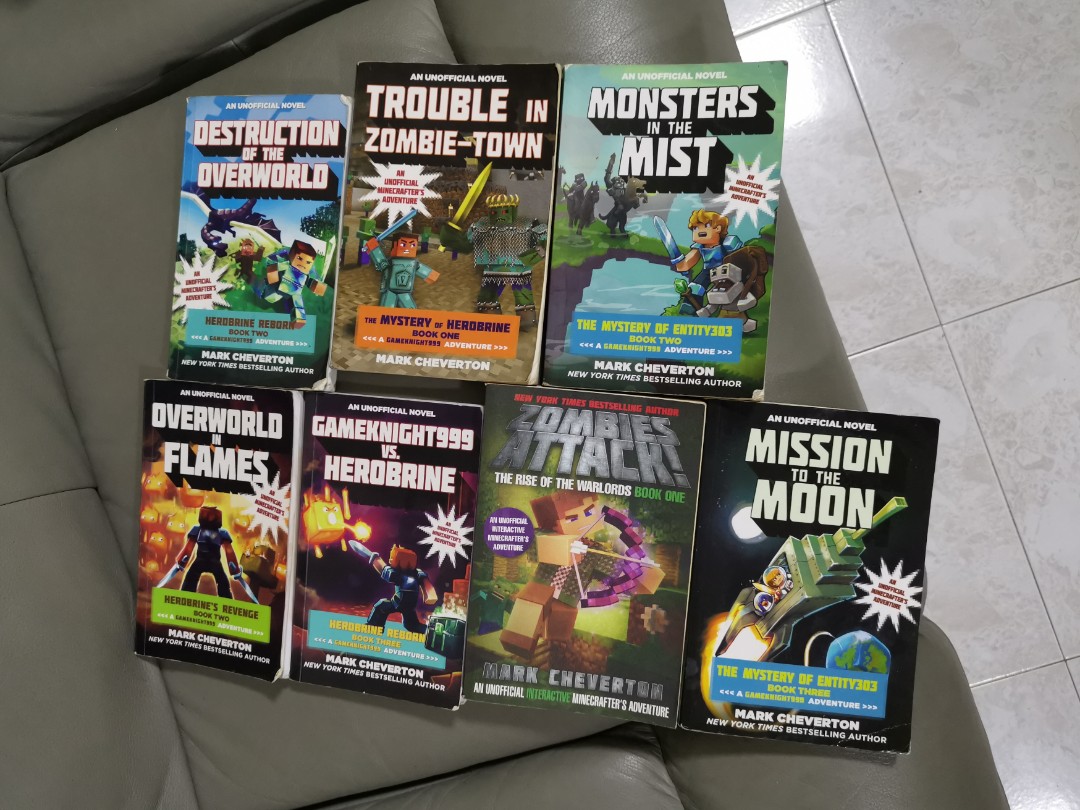Minecraft Story Books ~ Minecrafter's Adventure (7 books in a Bundle ...