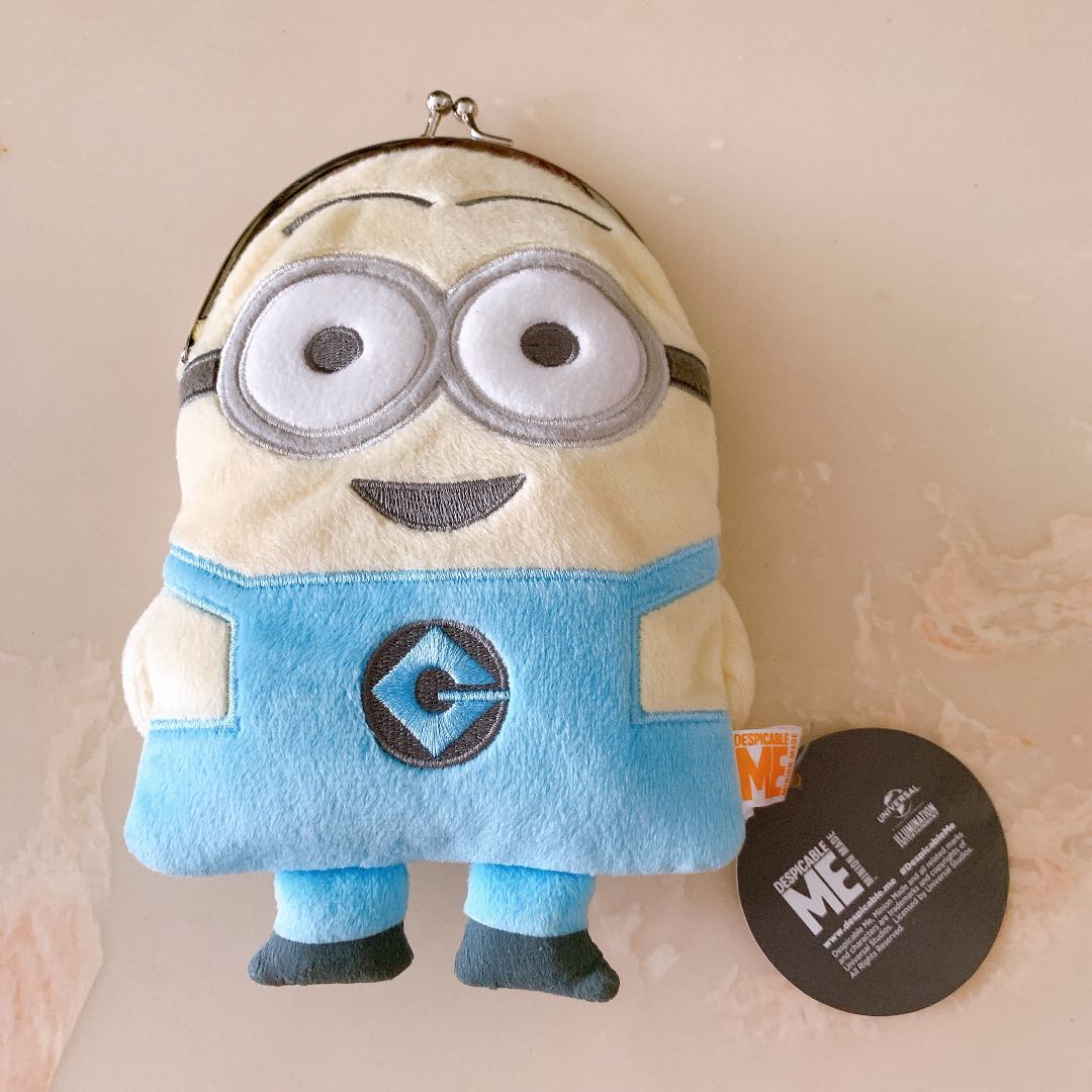 Minion Open Mouth Pouch Purse, Babies & Kids, Going Out, Diaper Bags ...