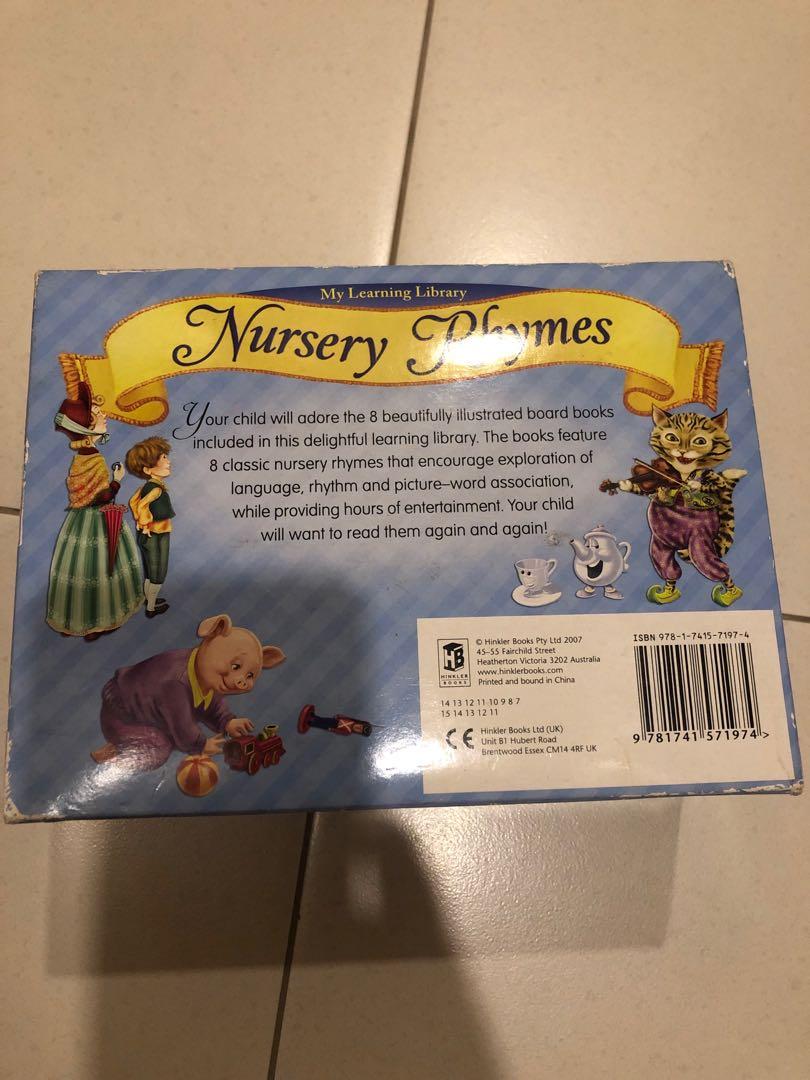 My Learning Library Nursery Rhymes, Hobbies & Toys, Books & Magazines ...
