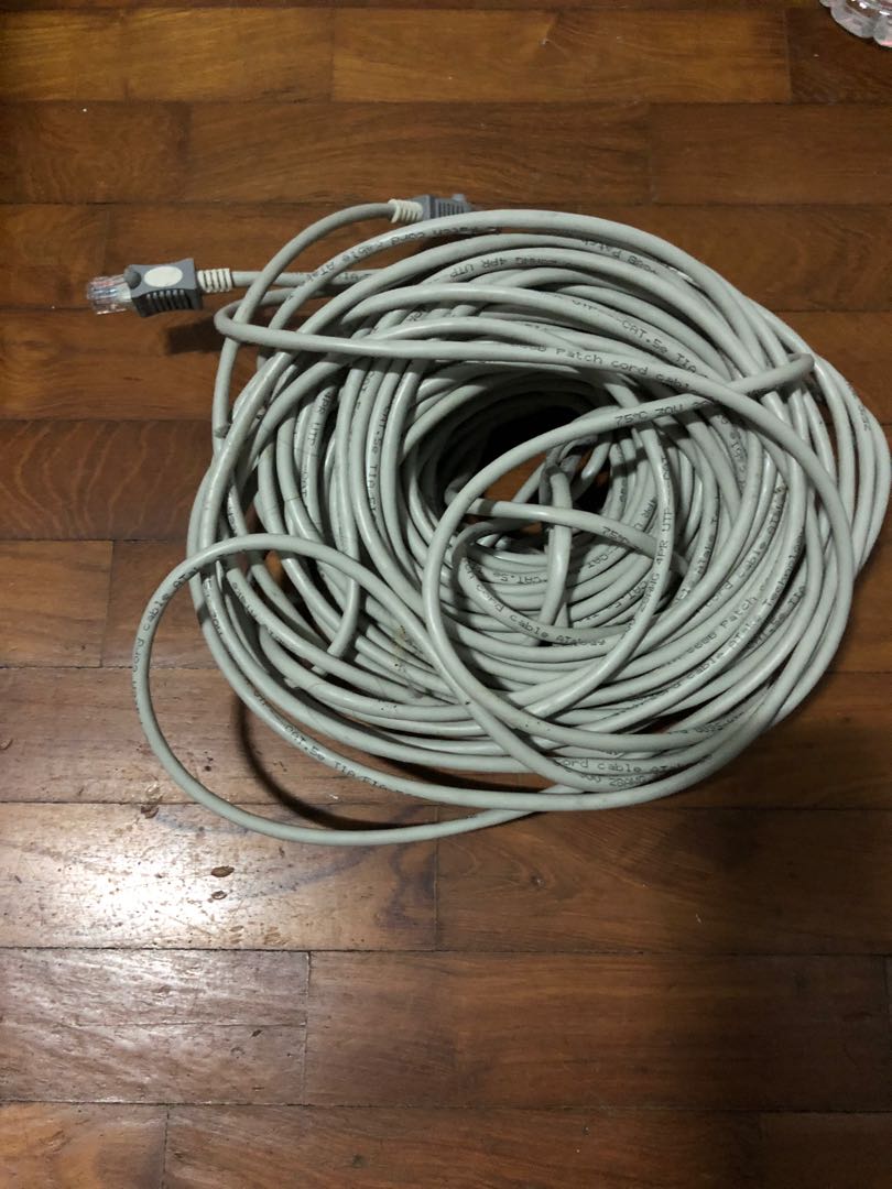 net cable very Long, Computers & Tech, Parts & Accessories, Cables ...