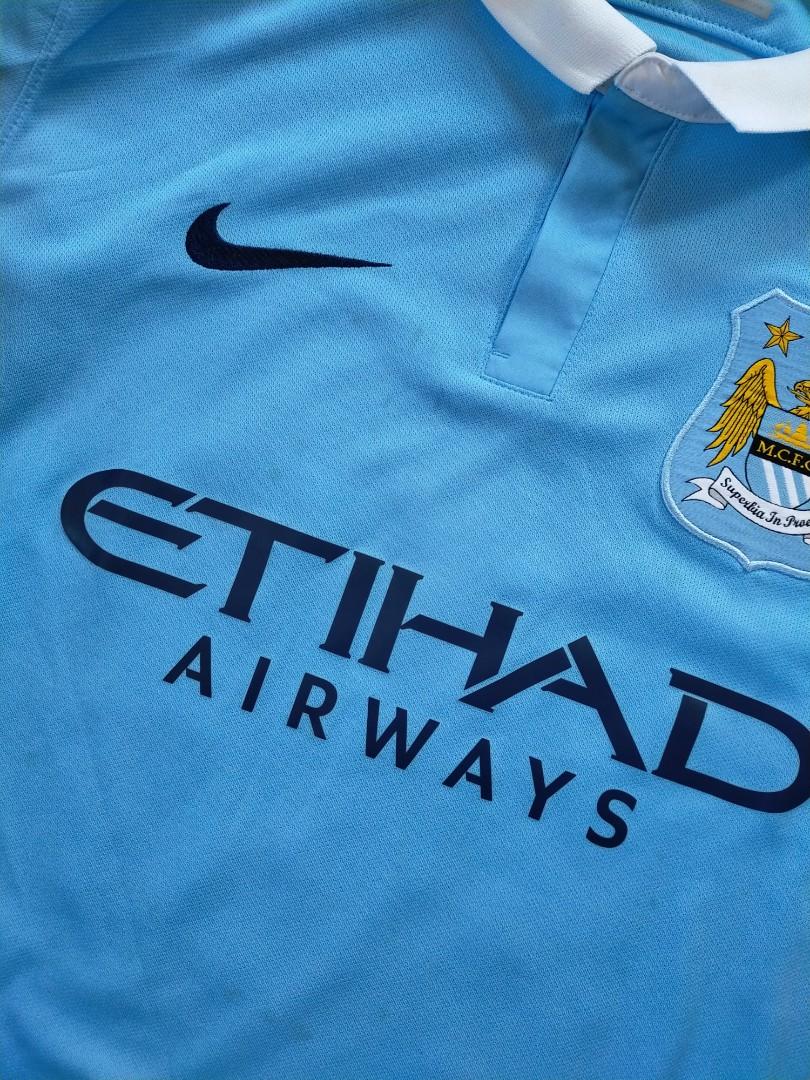 Nike Etihad Airways Football Soccer Jersey, Men's Fashion, Activewear ...