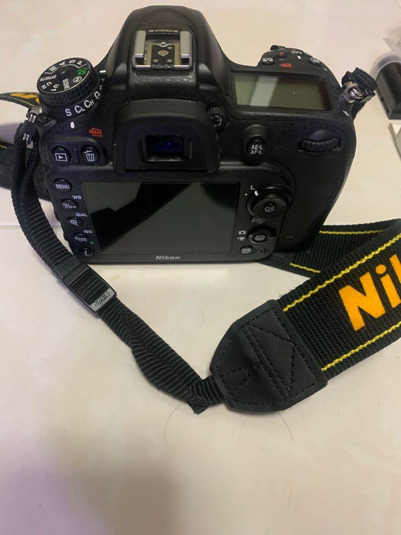 Nikon D7200 2lens & Flash Nikon SB800 with accessories and free silk ...