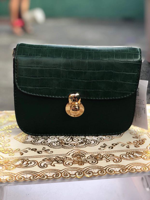 Original How.r.u leather sling bag, Luxury, Bags & Wallets on Carousell