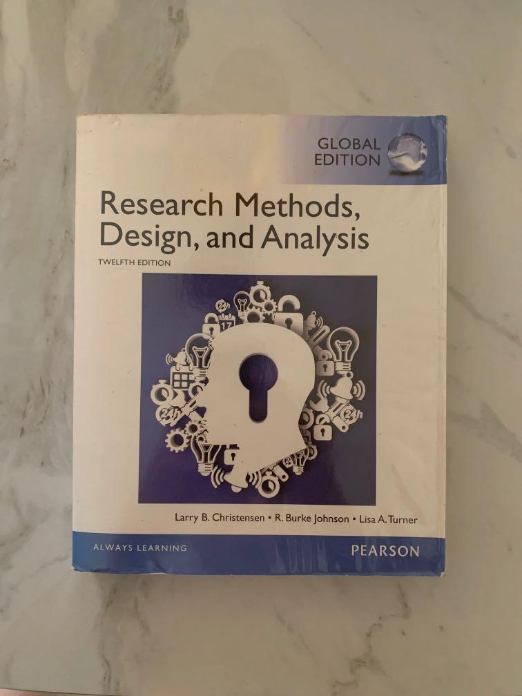 [PL2131] Research Methods, Design, and Analysis, Hobbies & Toys, Books ...