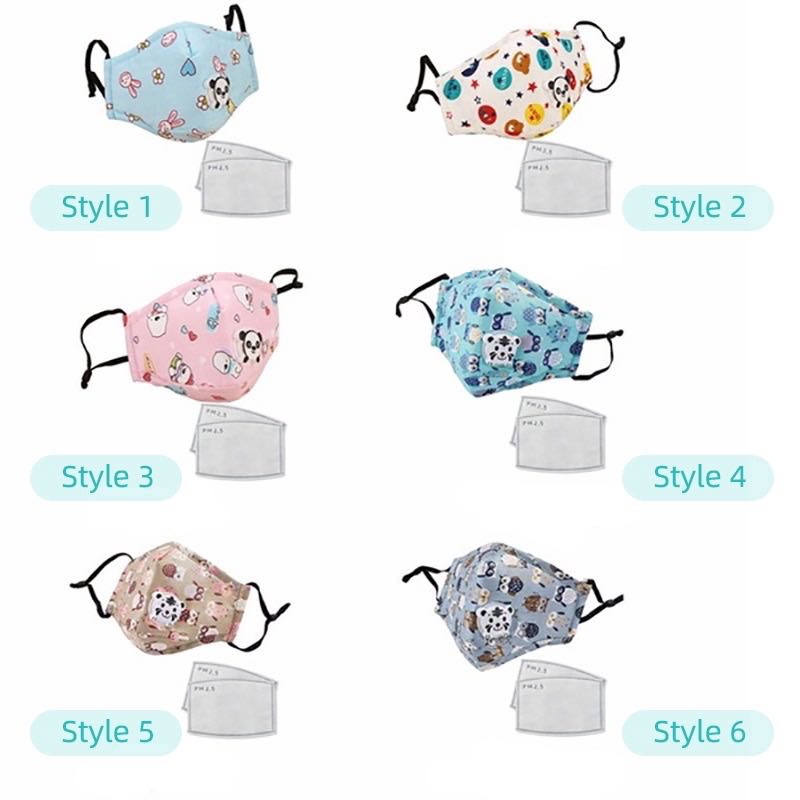 [PO] Reusable Children Face Mask (6 Designs available), Babies & Kids ...