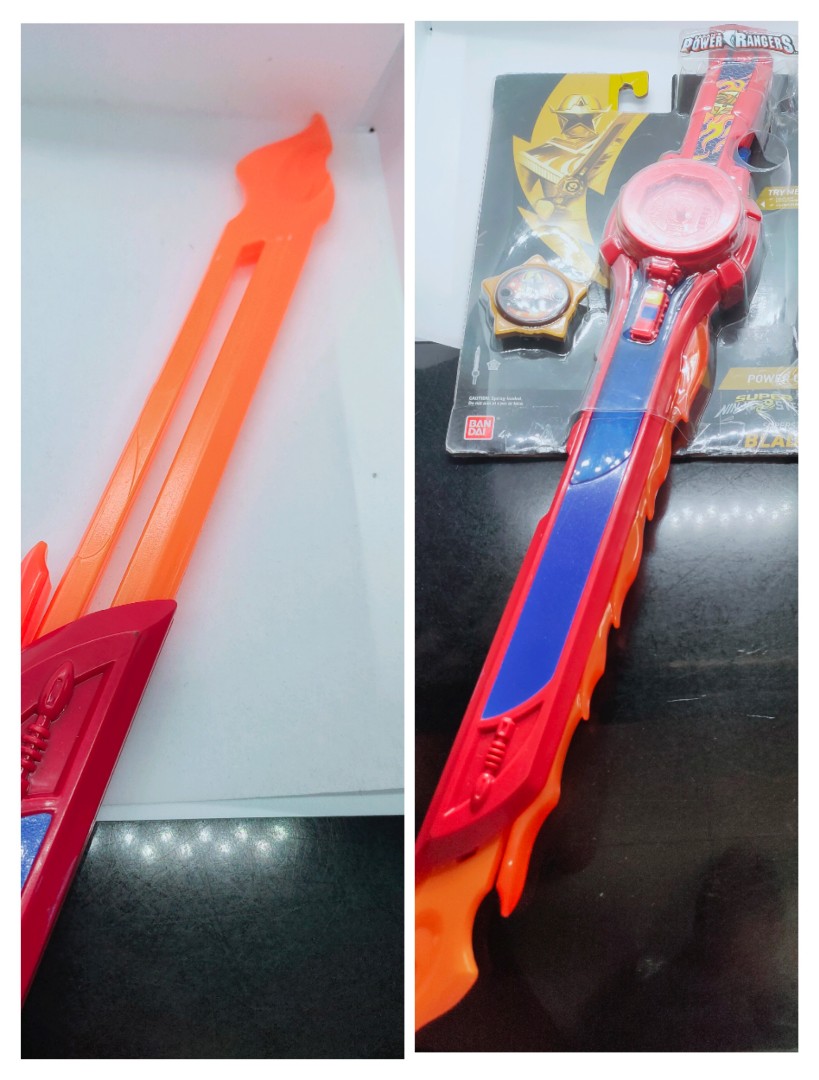 Power Rangers ninja steel sword, Hobbies & Toys, Toys & Games on Carousell
