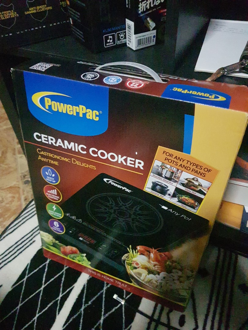 PowerPac Ceramic Cooker, Home Appliances, Kitchenware on Carousell