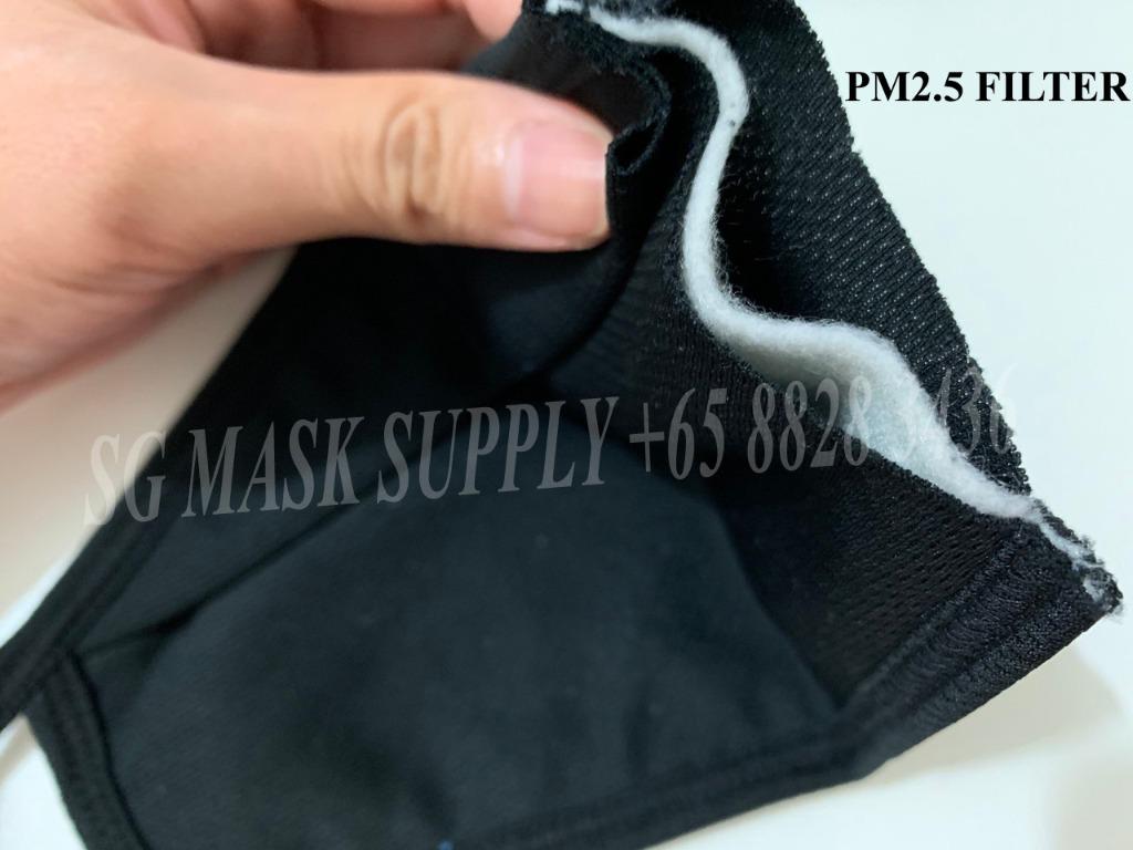 [WHITE - M SIZE] PROTECH MASK - 3 layers - Certified + Antibacterial ...