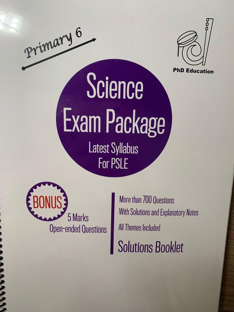 PSLE Science Exam Package, Hobbies & Toys, Books & Magazines ...