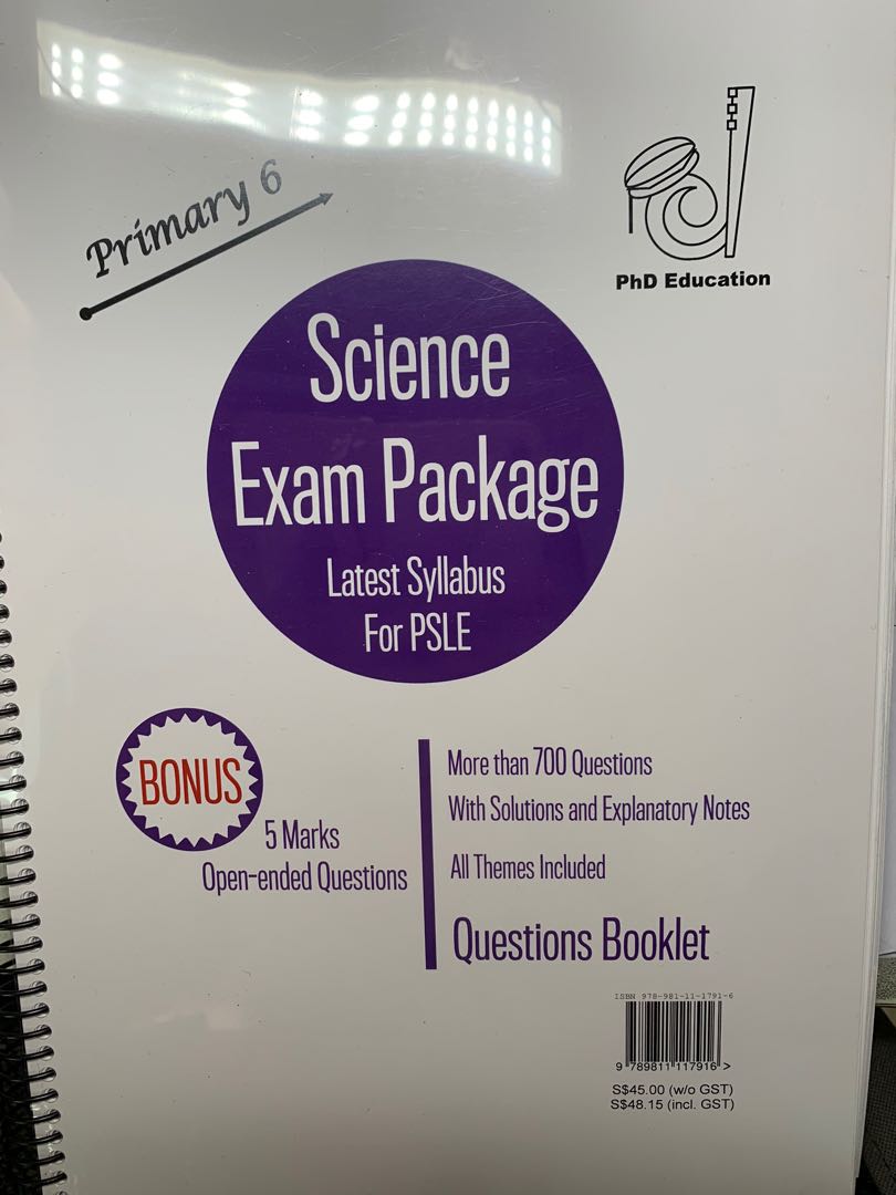 PSLE Science Exam Package, Hobbies & Toys, Books & Magazines ...