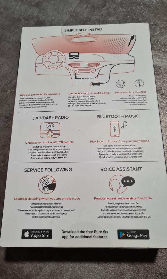 Pure Highway 400 in-car DAB with FM Digital Audio Adapter with ...