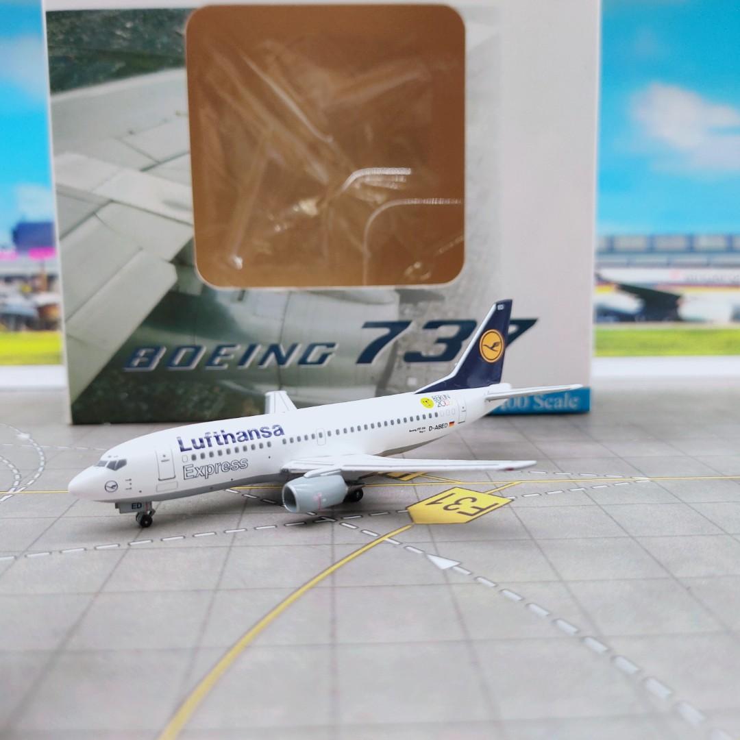 (SALE!) 1:400 B737 Lufthansa (Berlin 2000 Olympic Livery), Toys & Games ...